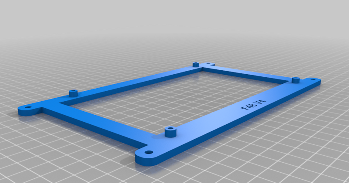 Falcon F48 V4 Mount by agent462 | Download free STL model | Printables.com