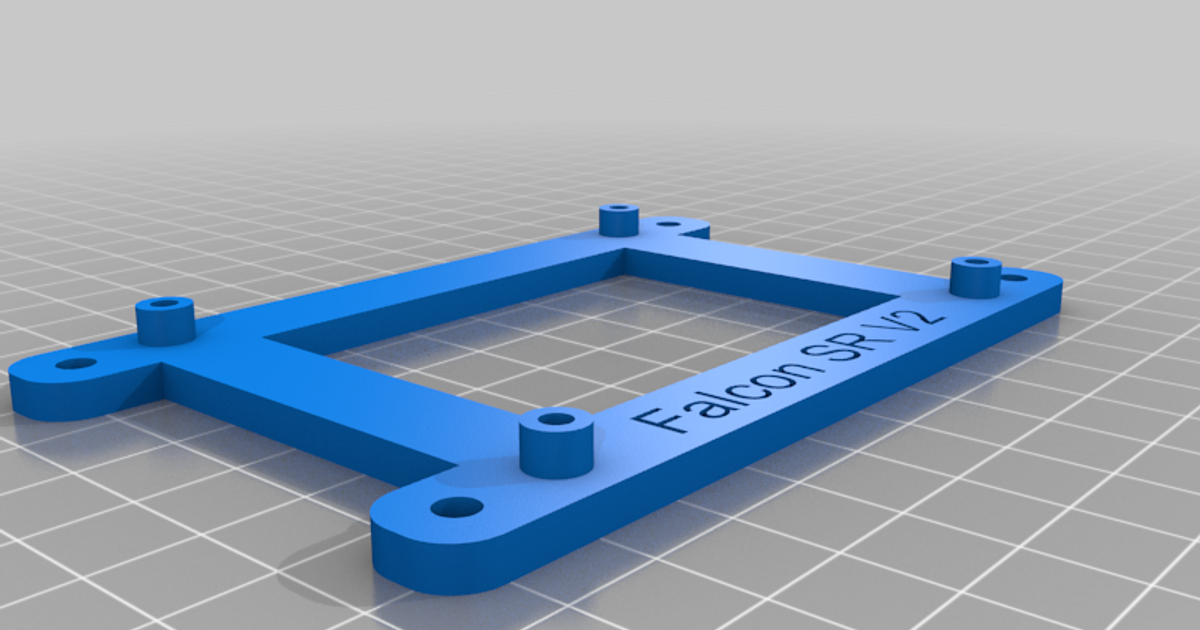 Falcon Differential Receiver v2 Mount by agent462 | Download free STL model | Printables.com