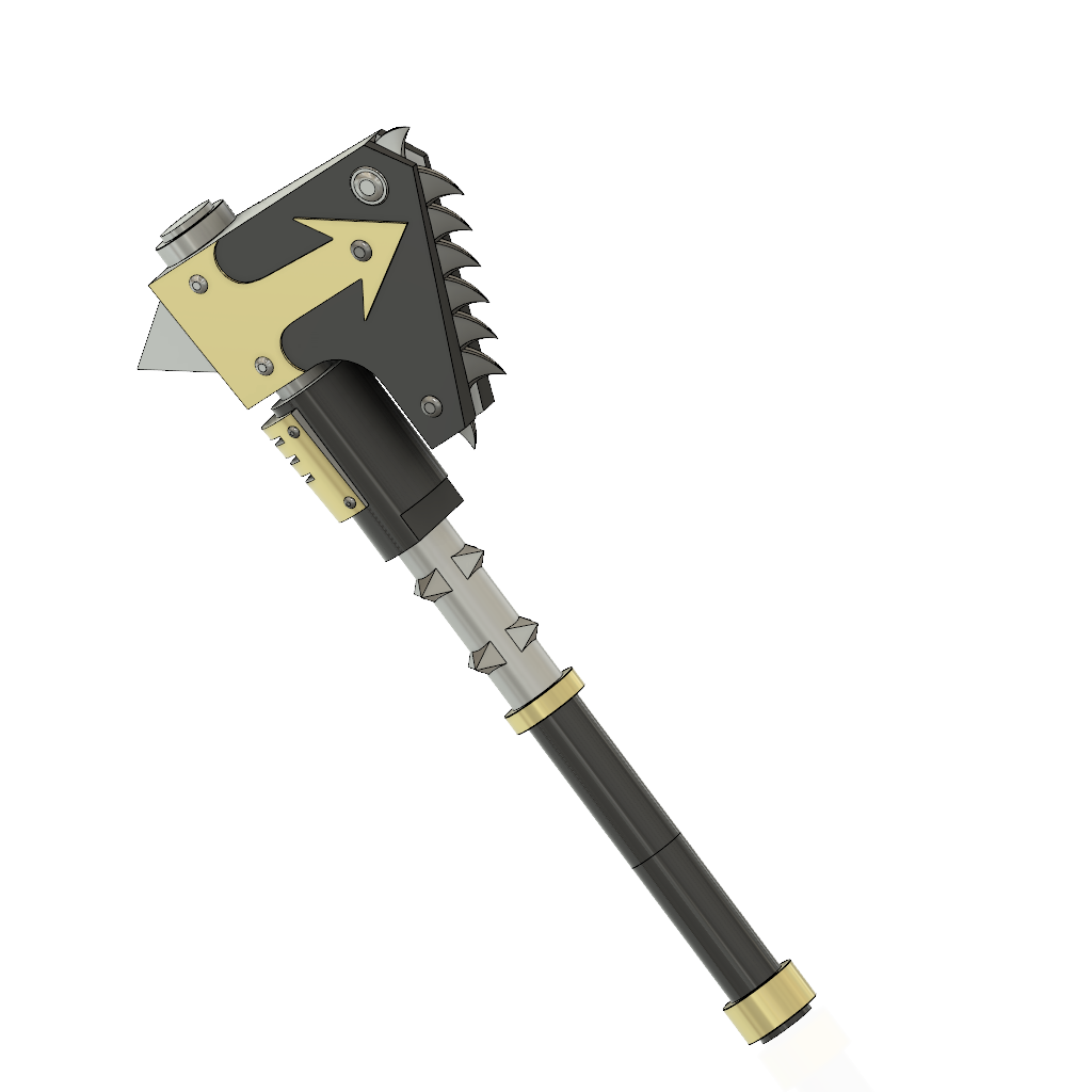 WARHAMMER 40K CHAINAXE da WF3D | Scarica il modello STL gratuito ...