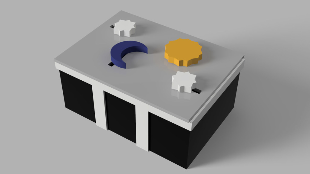 Wizard puzzle box by Rubenvt | Download free STL model | Printables.com