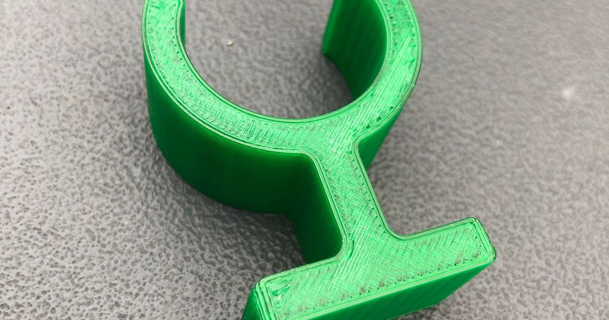 1” PVC Pipe Clip by VoodooScience | Download free STL model ...