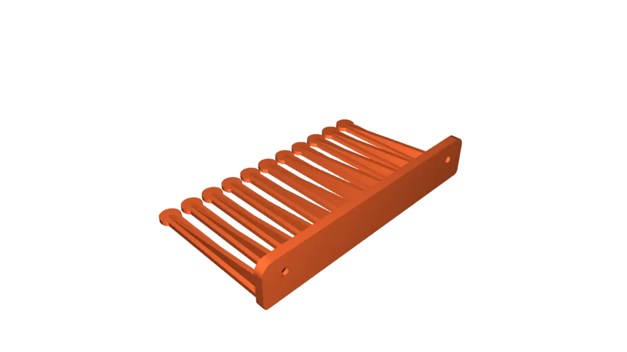 Small cable hanger by Schrockwell | Download free STL model ...