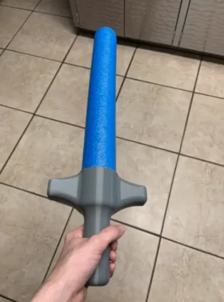 Pool Noodle Sword Handle by Ph4antom PB | Download free STL model ...