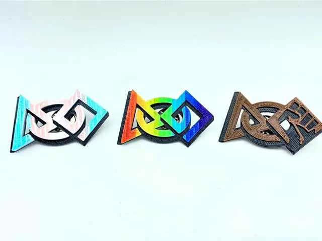 FIRST Robotics Logo Pins by Sconnie Makes | Download free STL model ...