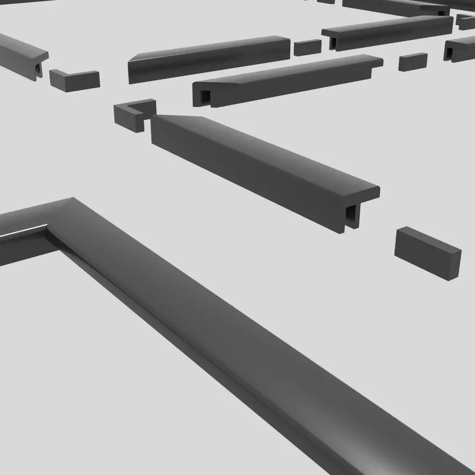 Modular Picture Frame Kit by paul020559 | Download free STL model ...