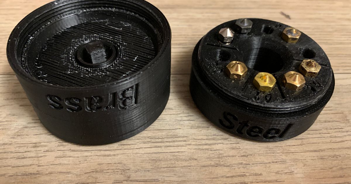 Cylindric nozzle container by MNS | Download free STL model ...