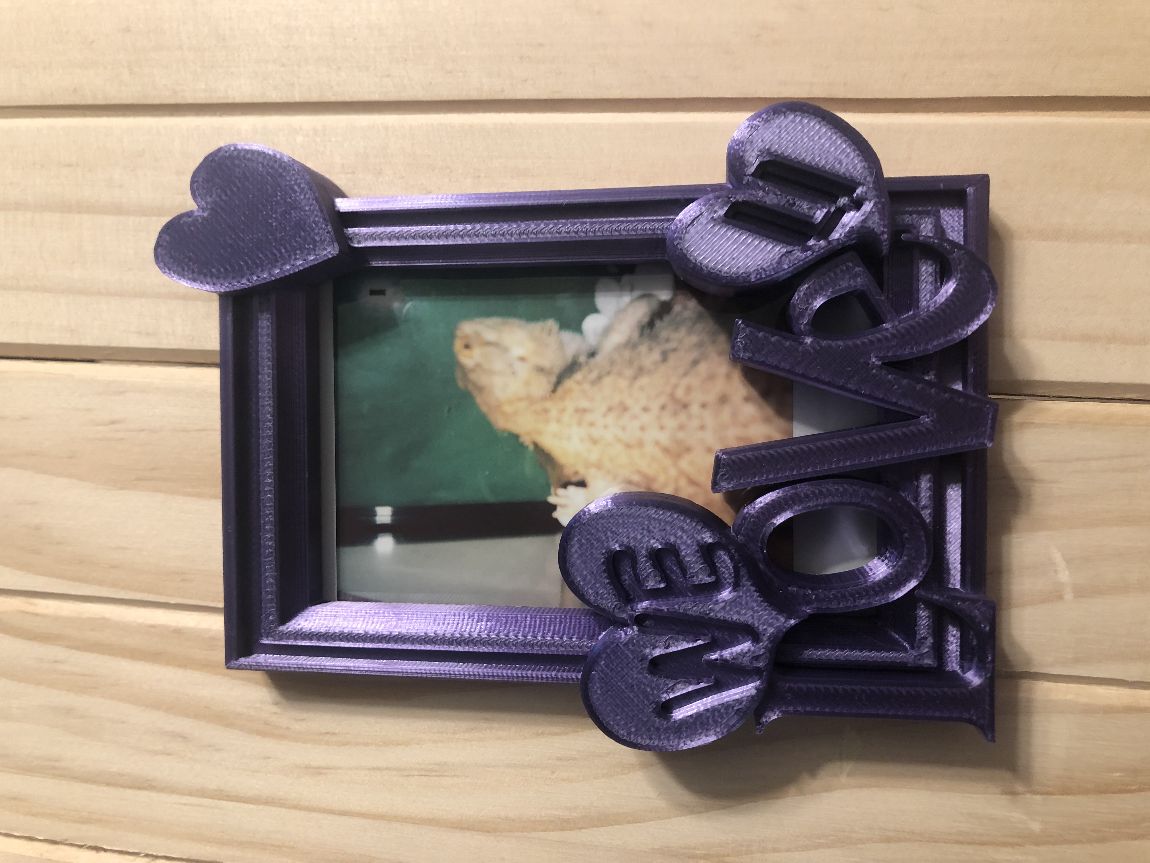 Instax mini We love u picture frame by The 3D Printing Warrant ...