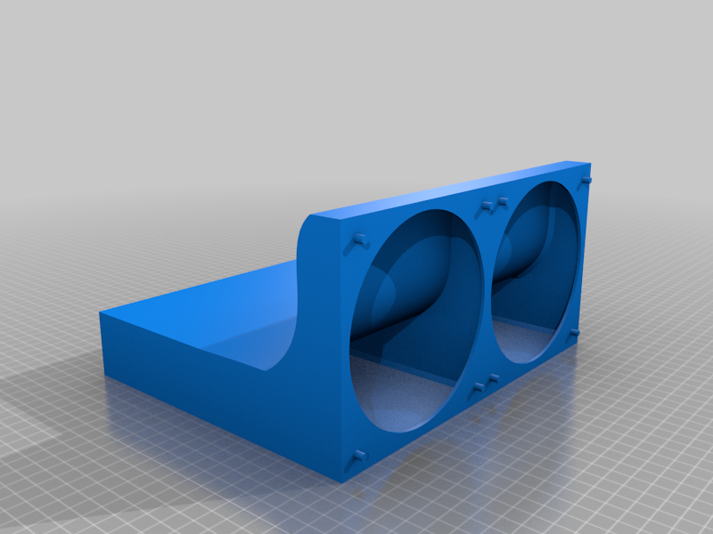 window ventilation fan duct by FredduX | Download free STL model ...