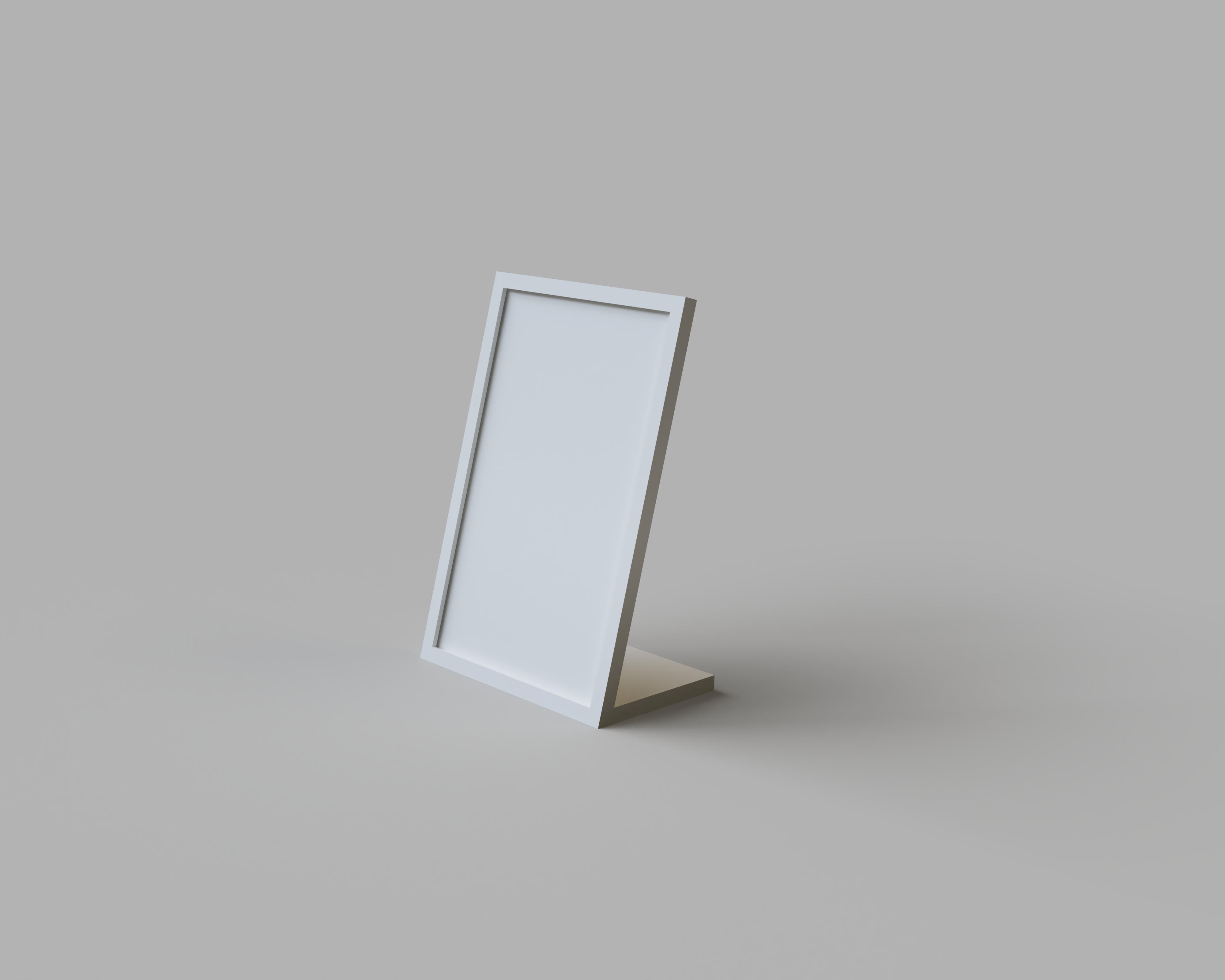 Instant Photo Picture Frame by Layers Studio | Download free STL model ...