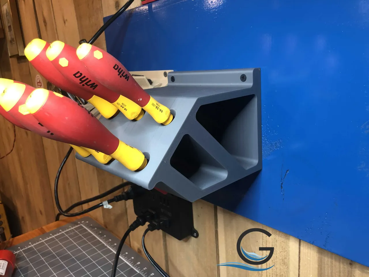 Screwdriver Holder by Gray Seas | Download free STL model | Printables.com