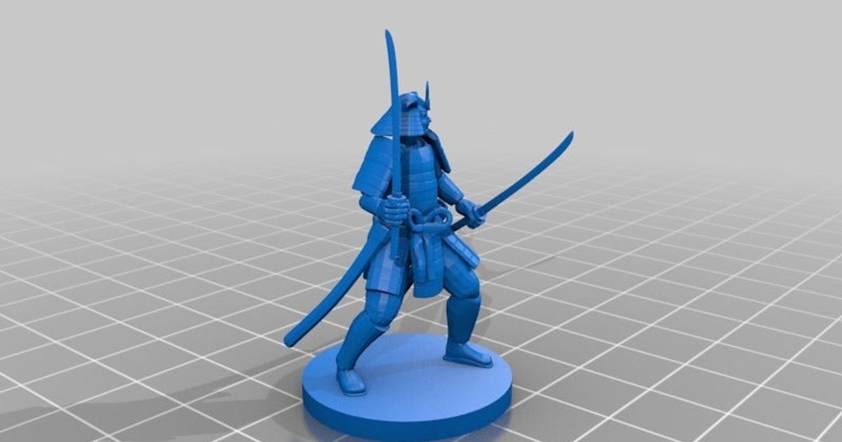 Samurai for Tabletop Gaming by MZ4250 | Download free STL model ...