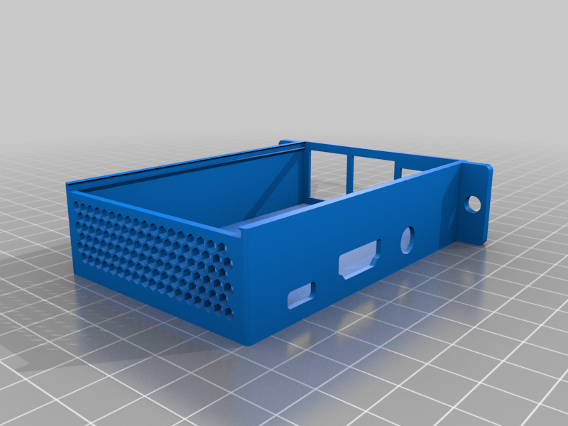 Raspberry pi 3 model b rack by Bigunit26 | Download free STL model ...