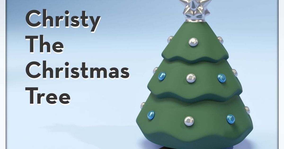 Christy The Christmas Tree by Nejc Sever | Download free STL model ...