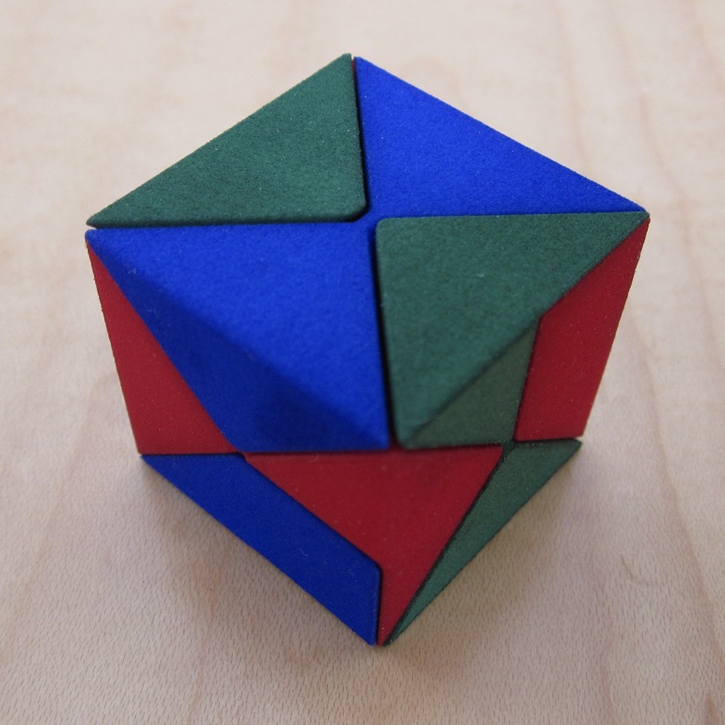 Diagonal Cube Puzzle by G Bell | Download free STL model | Printables.com
