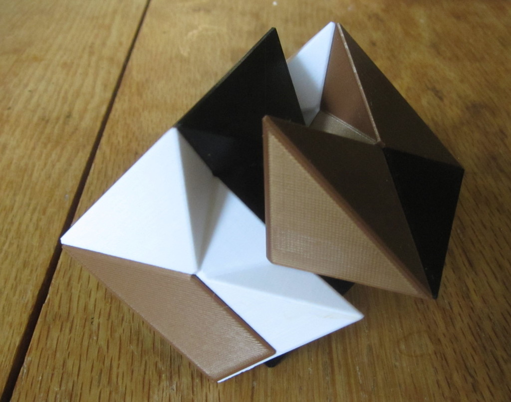 Diagonal Cube Puzzle by G Bell | Download free STL model | Printables.com