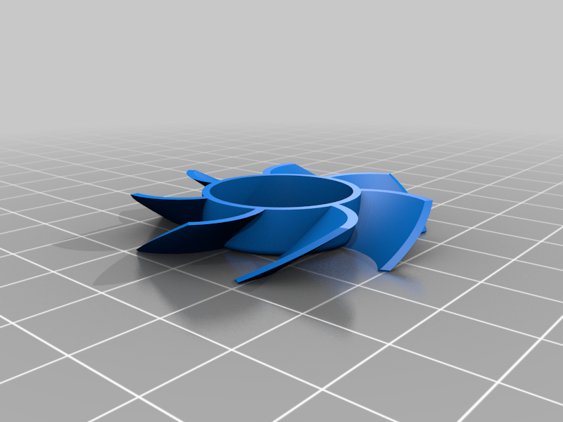 45mm Replacement Fan Blade by GonzoStrange | Download free STL model ...