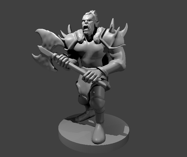Orc Warrior by MZ4250 | Download free STL model | Printables.com