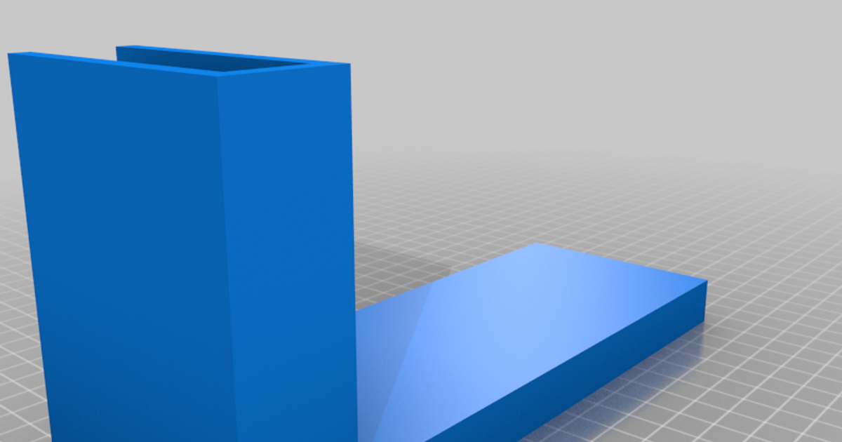 Bookcase Mount For PSVR Camera by GetLifty | Download free STL model ...