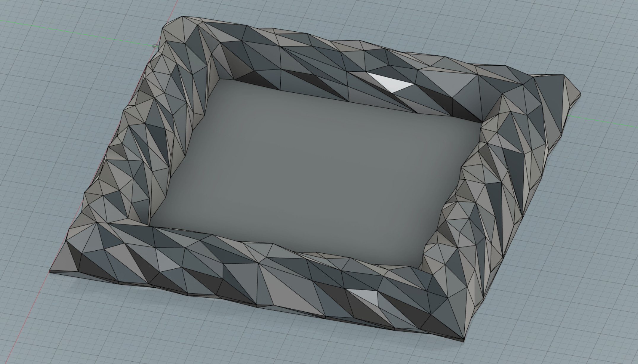 Low-Poly Frame by wolffshaut | Download free STL model | Printables.com