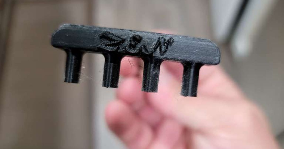 Zen rake for Zen garden by Johnny3DV | Download free STL model ...