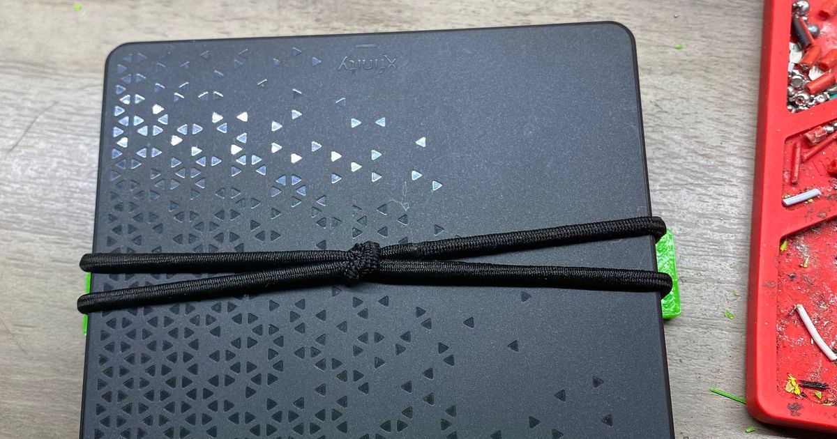 Xfinity/Comcast FLEX TV streaming box mount by WagZ | Download free STL ...