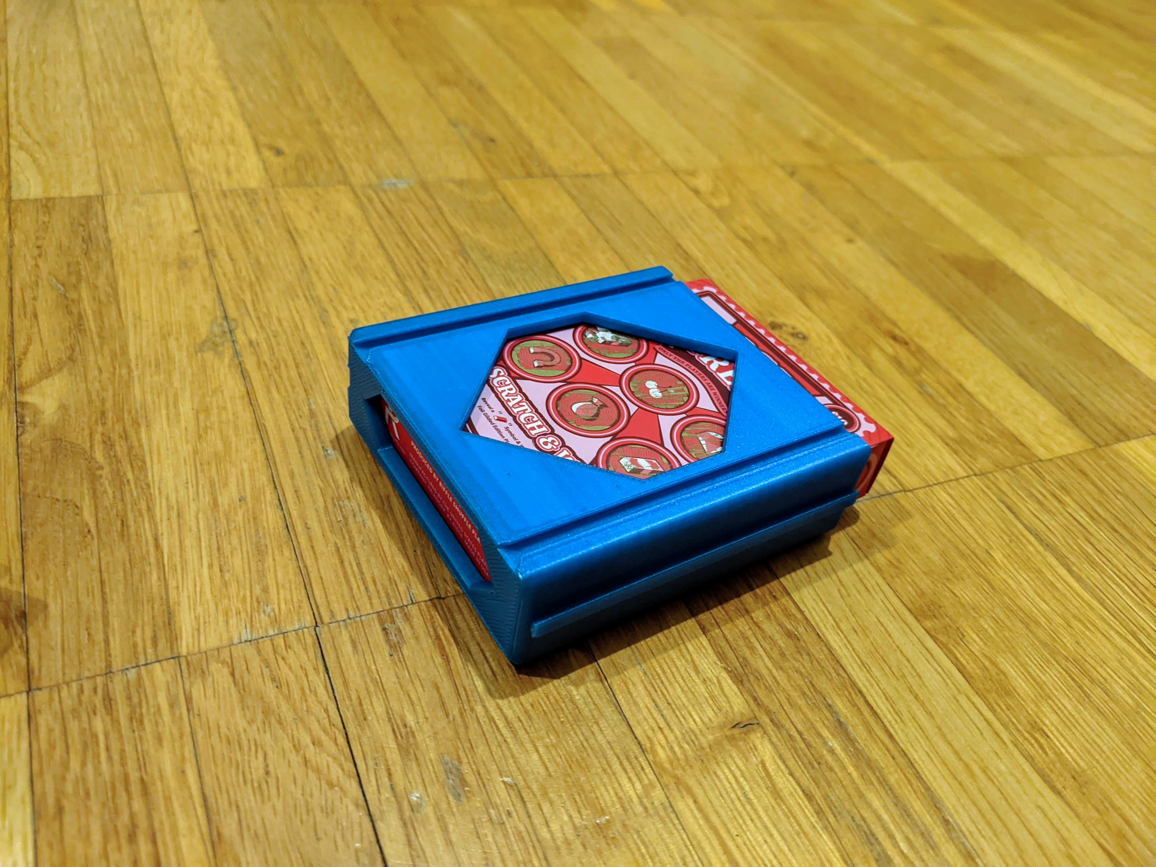 Stacking / Interlocking Playing Card Box by Goddchen | Download free ...