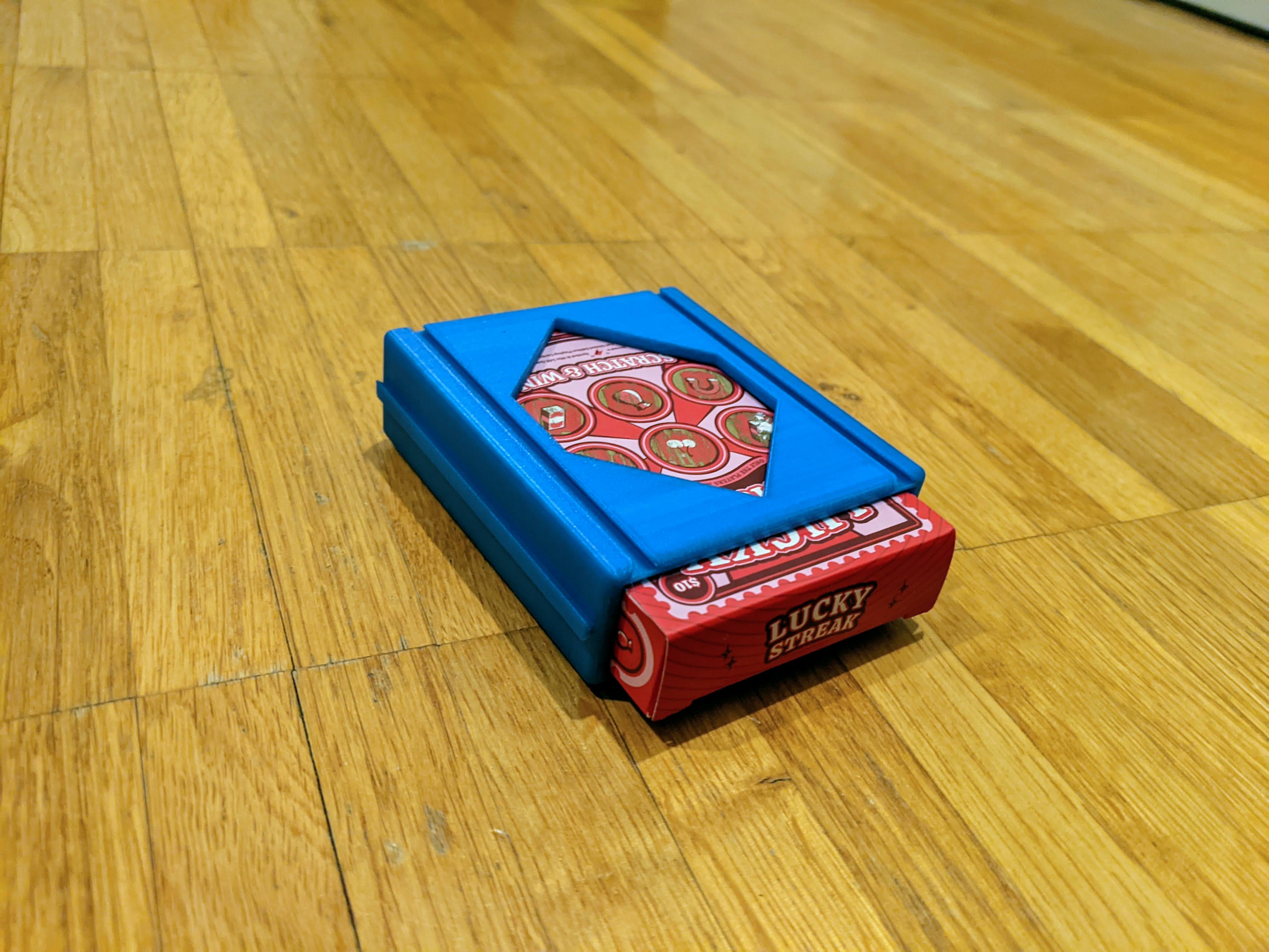 Stacking / Interlocking Playing Card Box by Goddchen | Download free ...