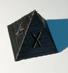 Hollow(er) Calibration Pyramid by Jensa | Download free STL model ...