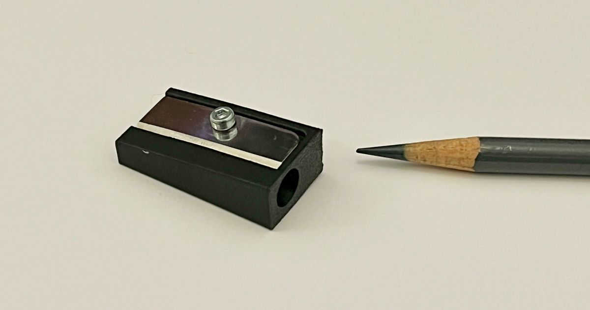 Sharpener long tip by Matthias | Download free STL model | Printables.com