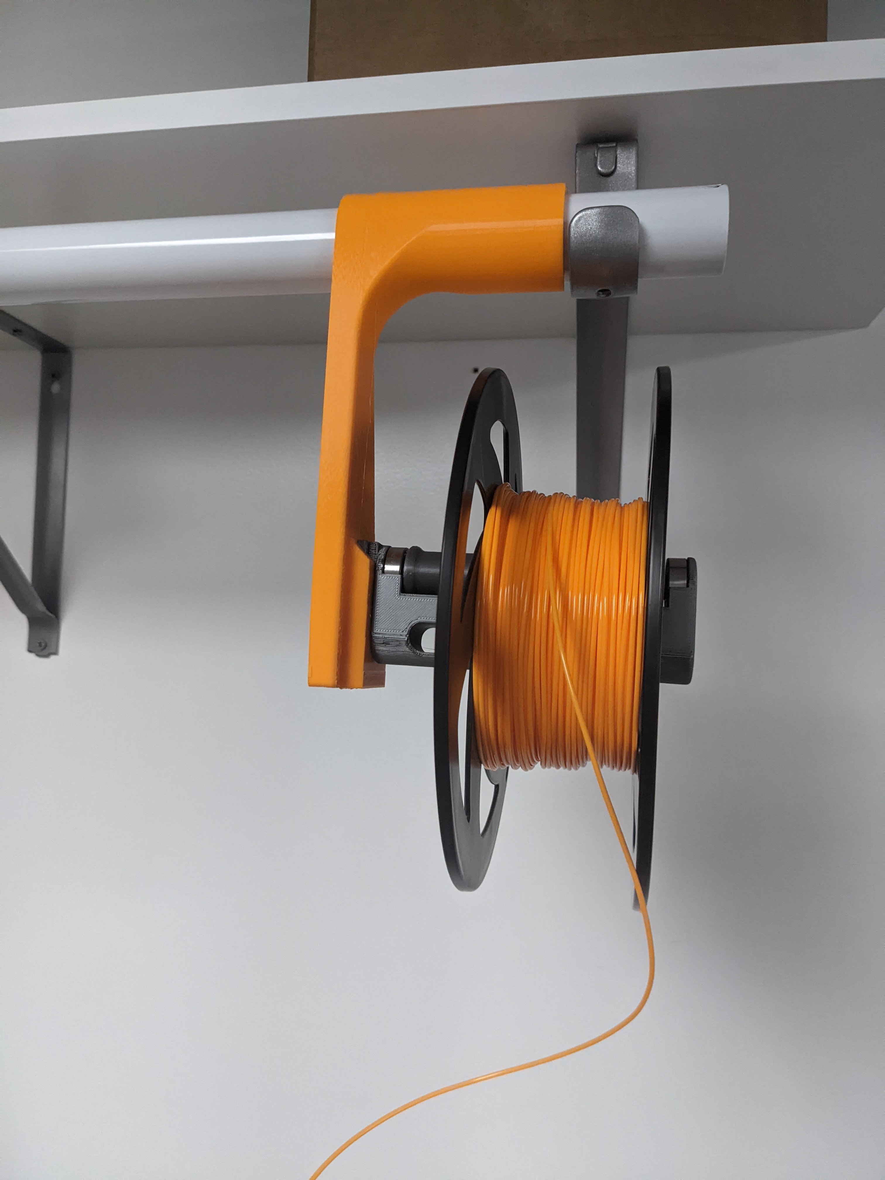 Closet Rod Hanging Filler for Filament by Twend | Download free STL ...
