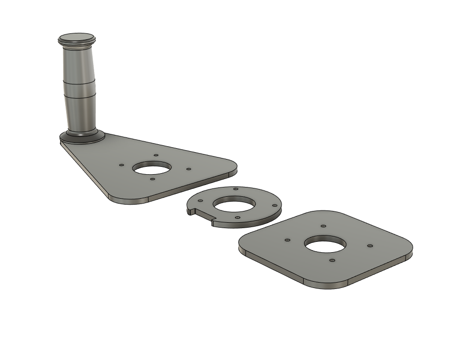 Makita RT0700 base plates by Vegatype | Download free STL model ...