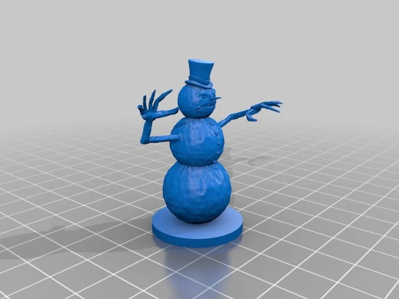 Evil Snowman by MZ4250 | Download free STL model | Printables.com