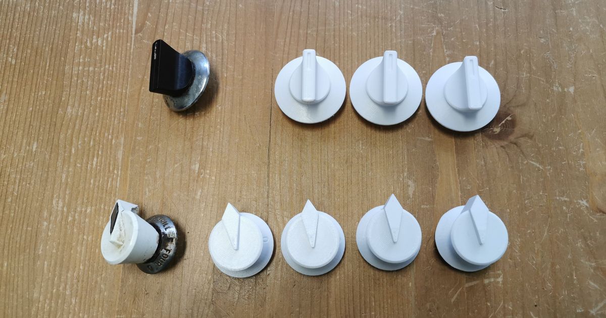 Différents boutons / kitchen buttons by Hephaprint | Download free STL ...