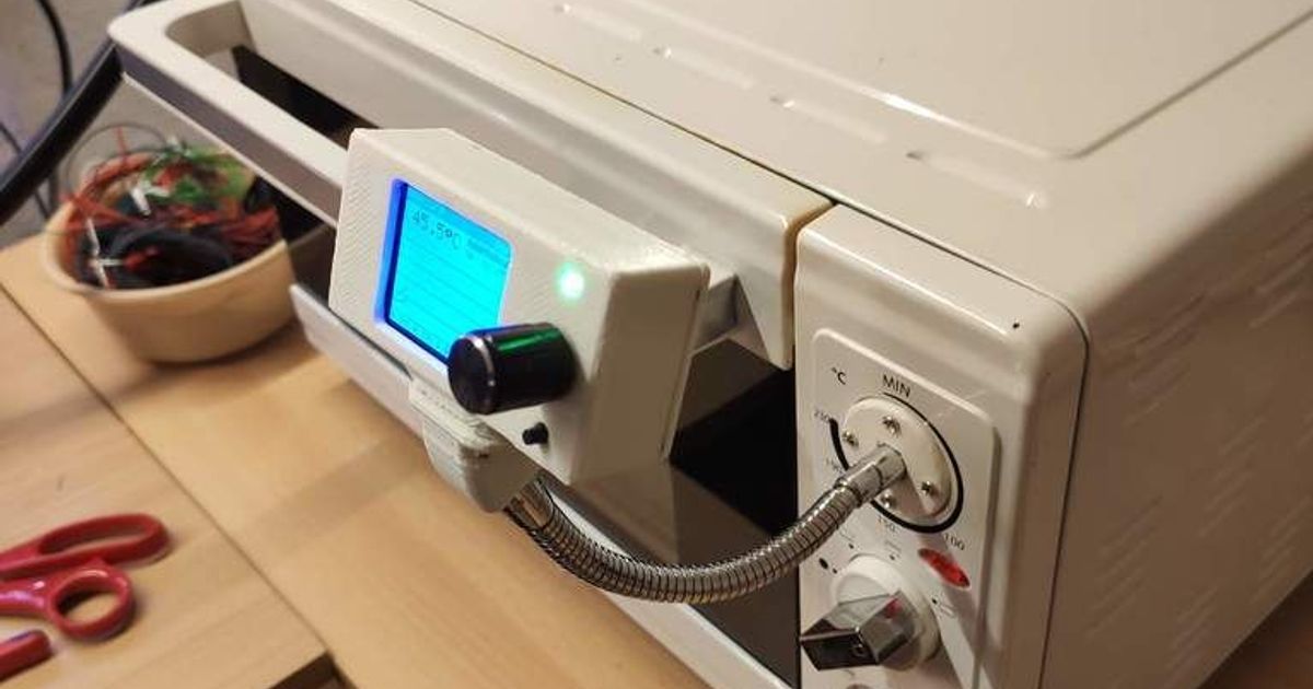 Reflow Oven Controller Case by WiZeus | Download free STL model ...