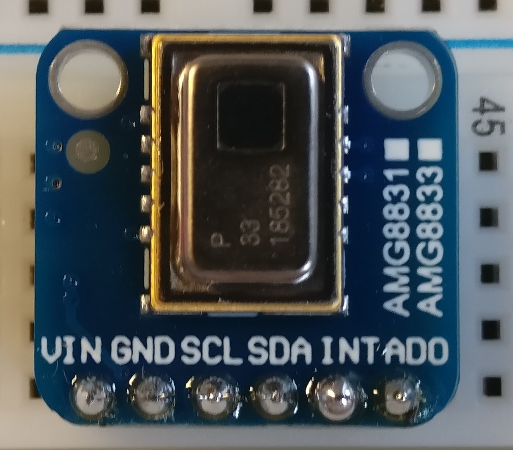 AMG8833 Thermal Camera Mounting Adapter by WiZeus | Download free STL ...