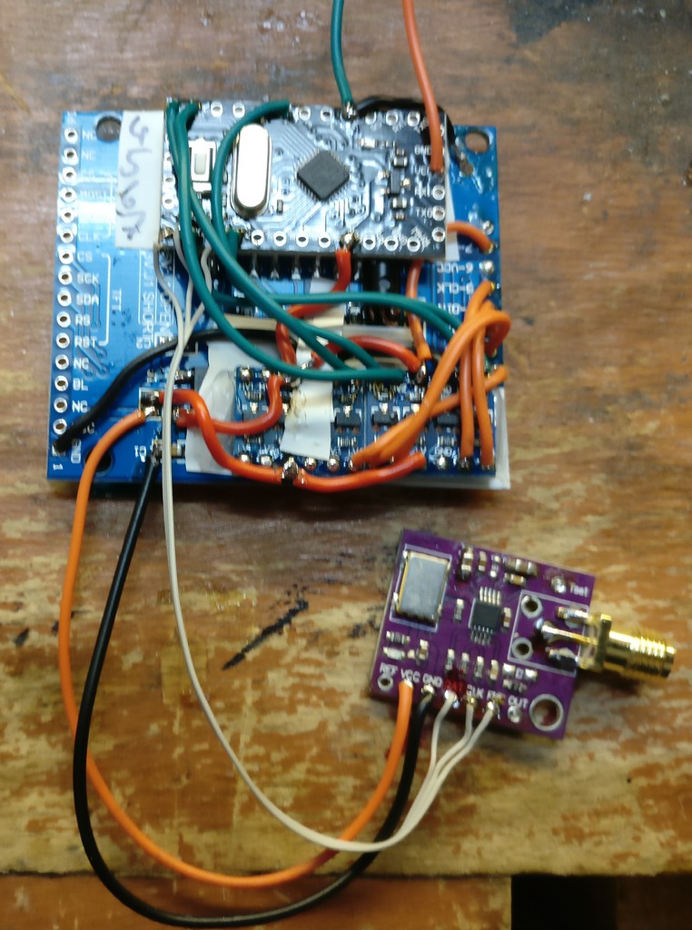 Graphical Waveform / Signal Generator Case w/ Arduino Pro Mini & AD9833 ...