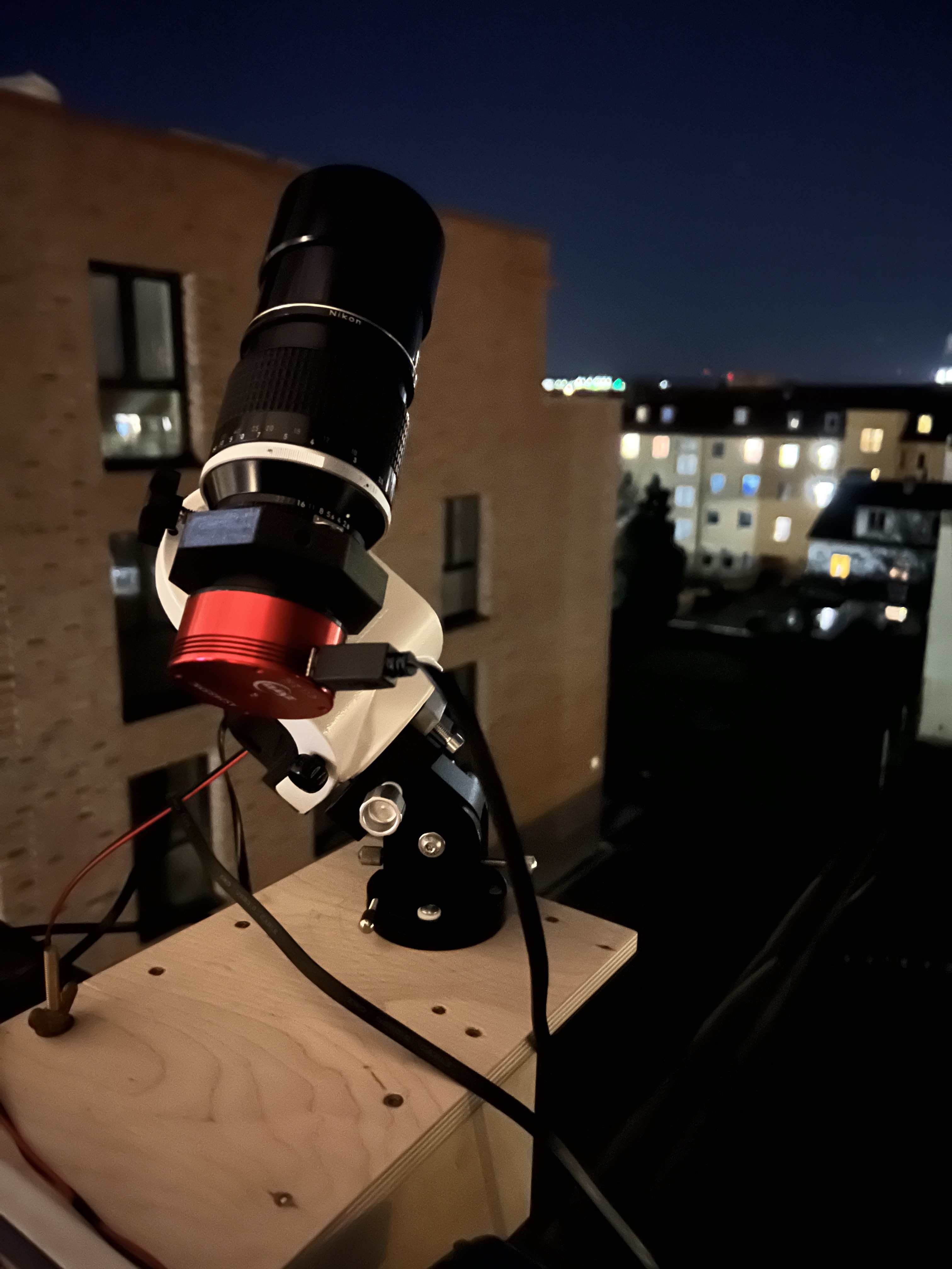 Nikon 180 mm F/2.8 AI-S ED EAA/Astrophotography Rig by tror | Download ...