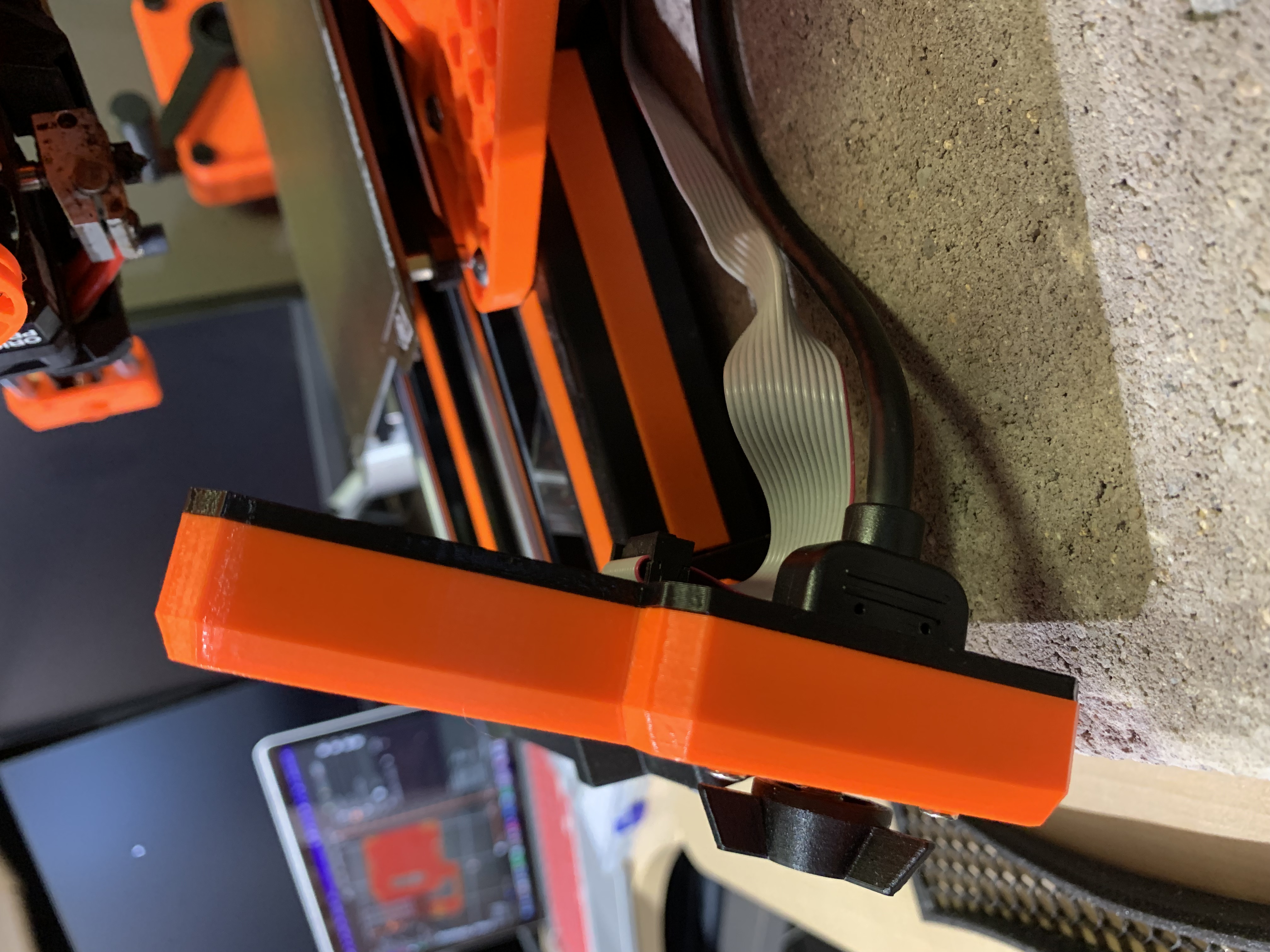 Prusa Mini LCD Display Backing Cover - USB par CJ I. | Téléchargez ...