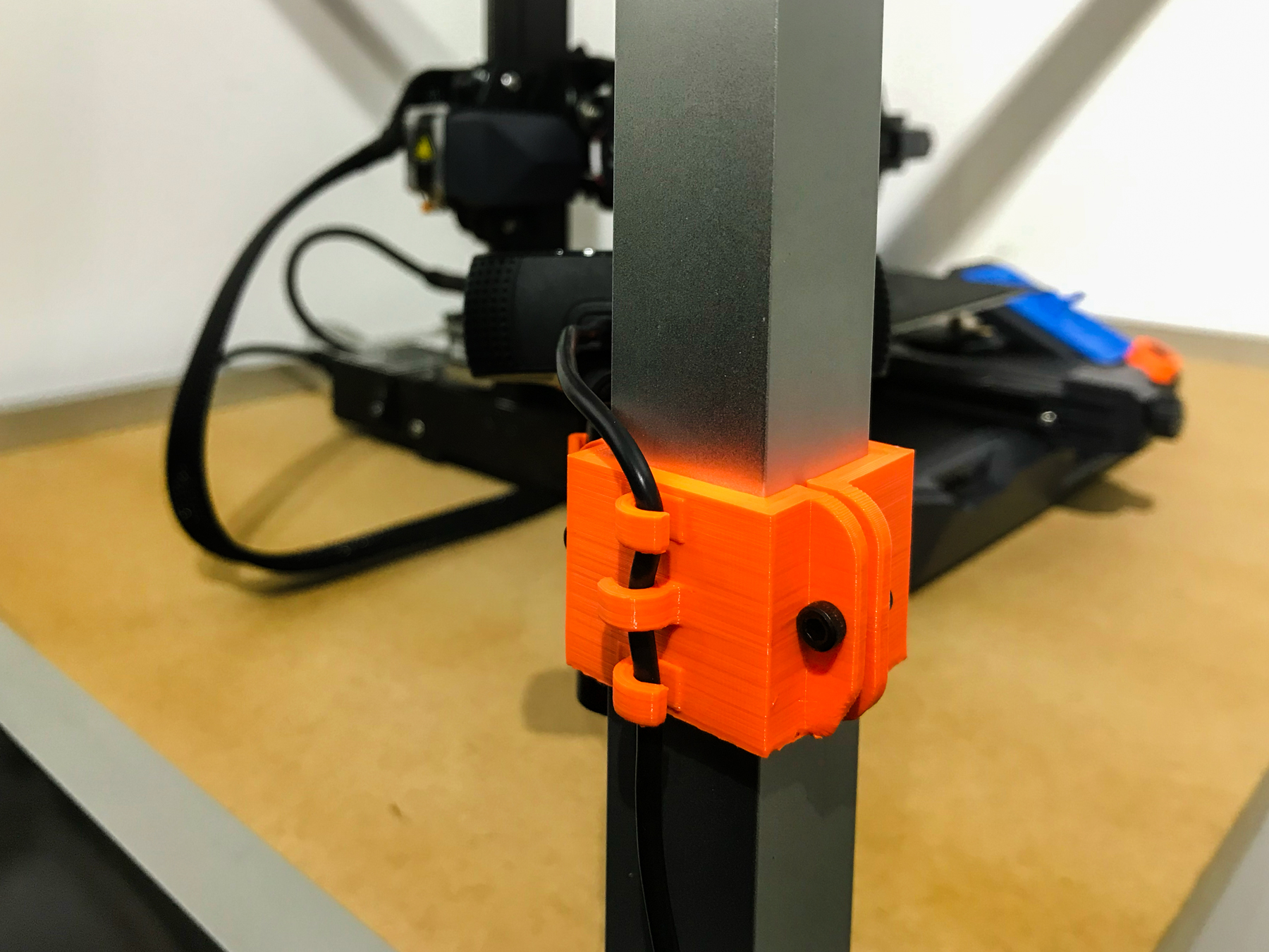 Camera Mount with Cable Guide -Logitech C922 Pro by Three Nippled ...