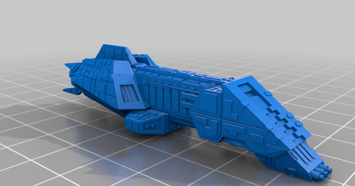 SW:Armada ZC Interceptor IV by OnilCreations | Download free STL model ...