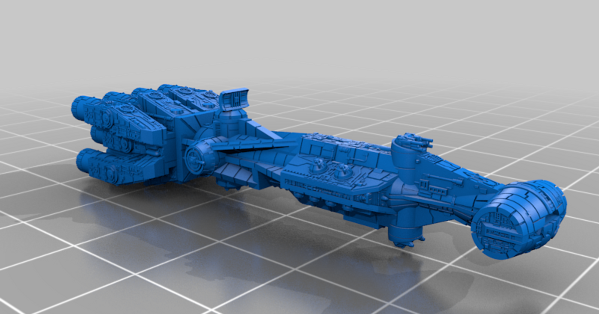 SW:Armada Modified CR90 Pack by OnilCreations | Download free STL model ...