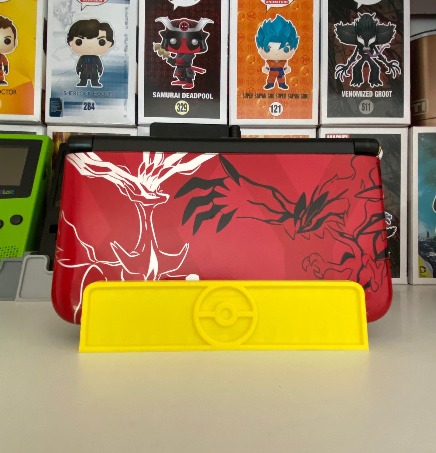 Nintendo 3DS xl Display Stand by Estikuma | Download free STL model ...