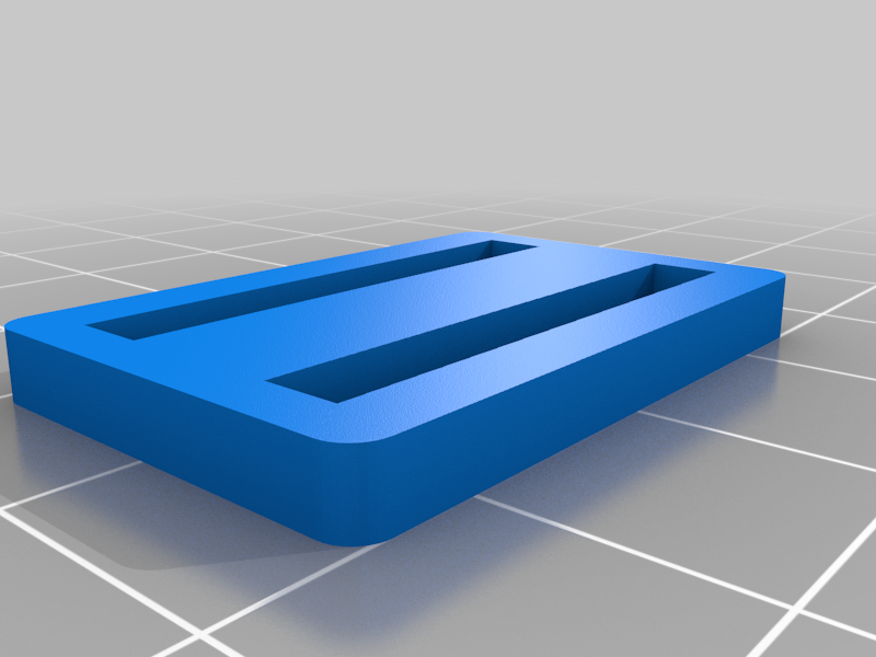 Strap quick connect with adjusters by Badger | Download free STL model ...