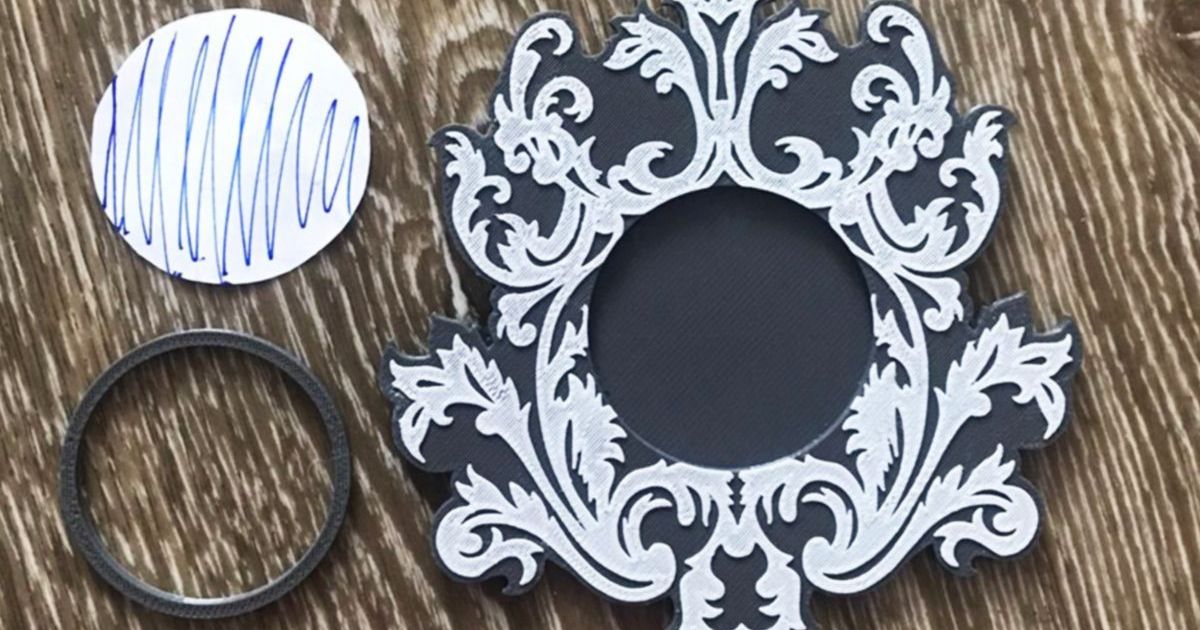 Frame vintage by Oxa | Download free STL model | Printables.com