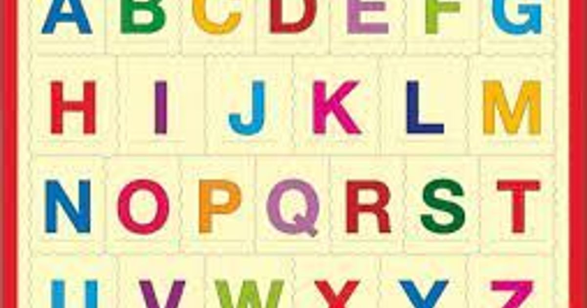 abeceda by Markoslav | Download free STL model | Printables.com