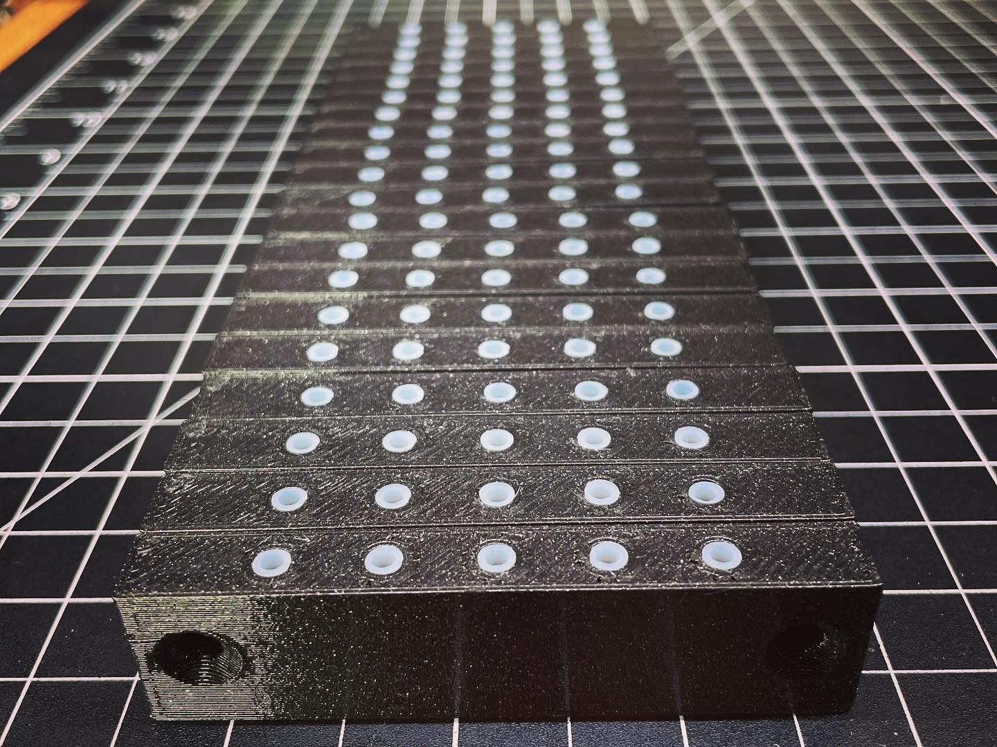 Filament Guide Block by Beezlee | Download free STL model | Printables.com