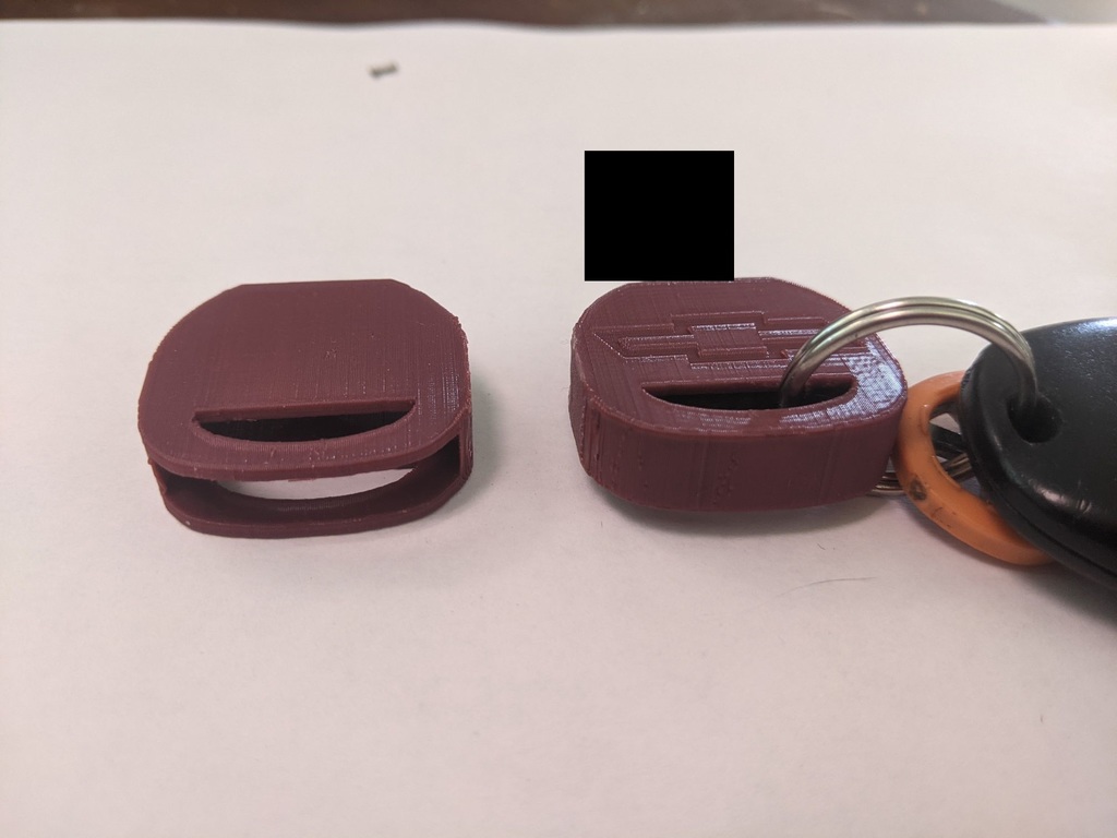 GM Car Key Cover PLA by Halestorm42 | Download free STL model ...