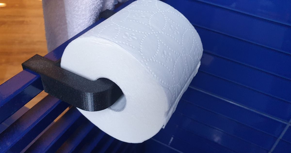 Toilet paper holder by zbigu73 | Download free STL model | Printables.com