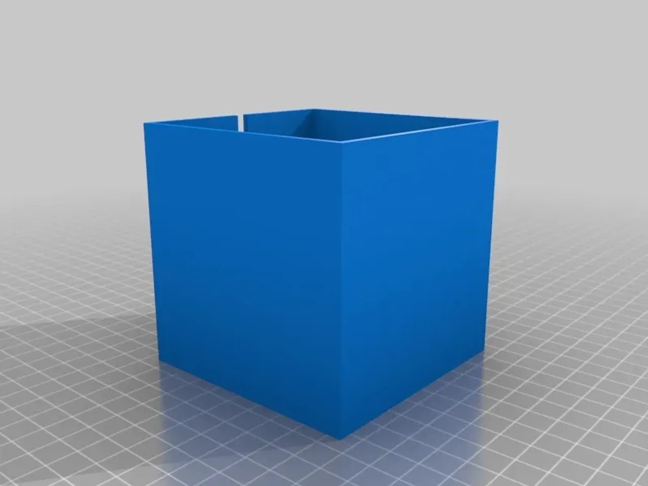 Square Box Light Lamp by Nika Makes Things | Download free STL model ...