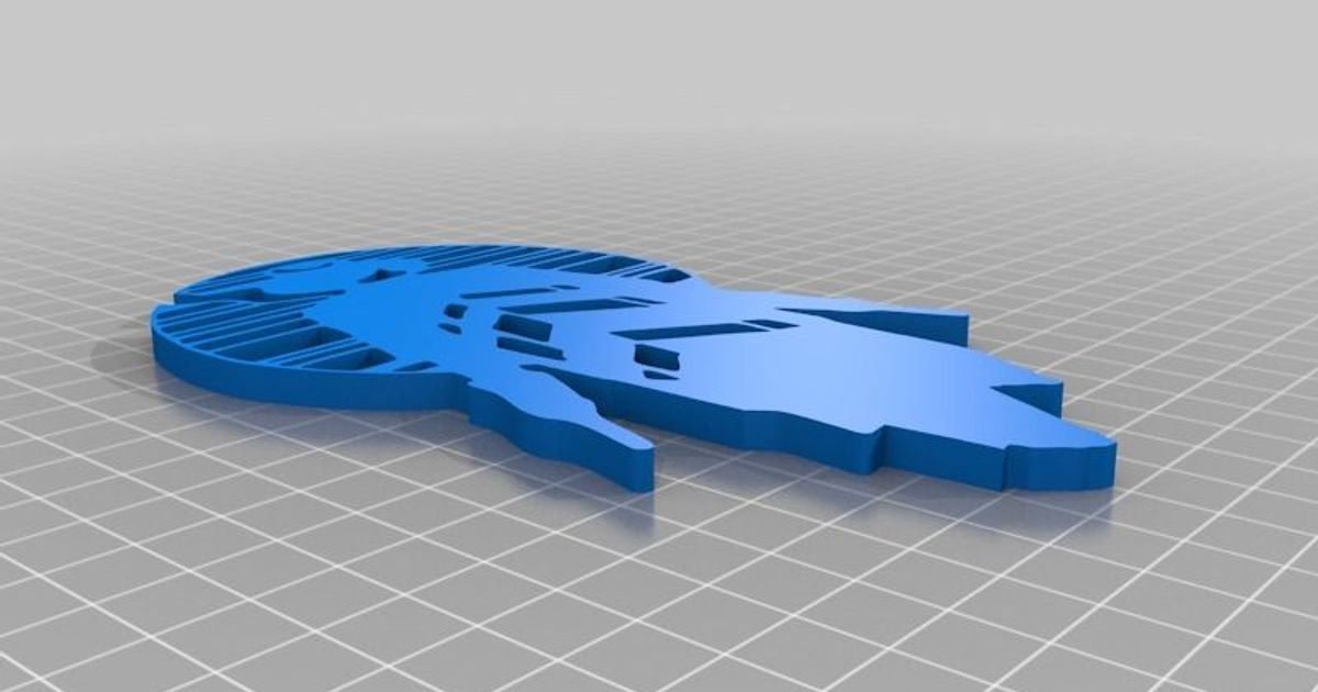 Gun Slinger Art 2d by Nika Makes Things | Download free STL model ...